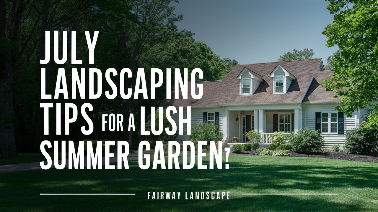 July Landscaping Tips for a Lush Summer Garden | Fairway Landscape