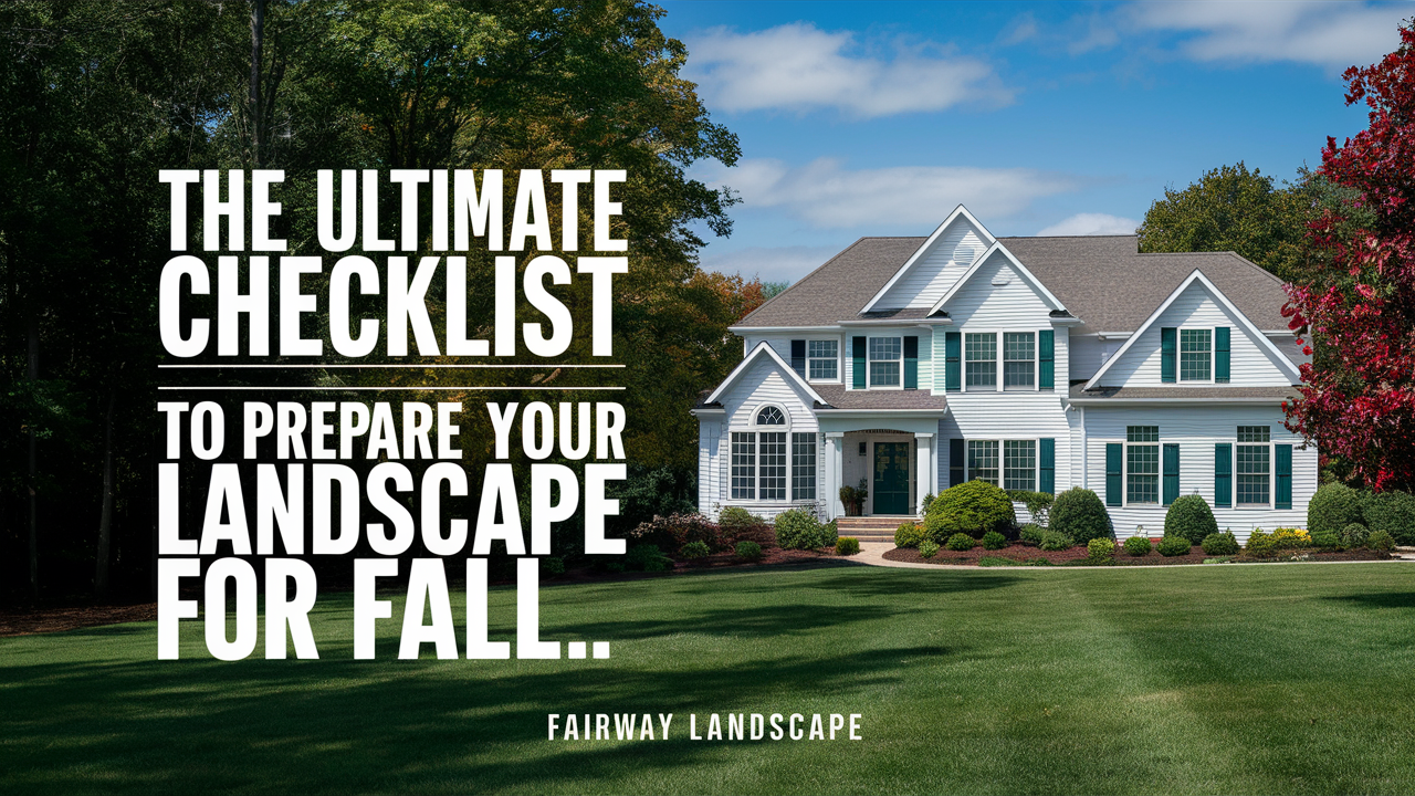 The Ultimate Checklist to Prepare Your Landscape for Fall!